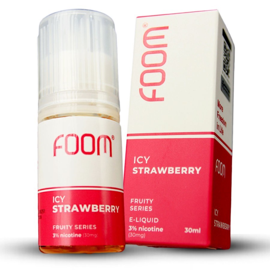 Jual Foom Icy Strawberry Salt Nic 30ML by Foom Lab Global | Shopee ...