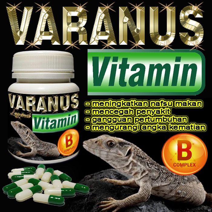 Jual VARANUS VITAMIN BUBUK KAPSUL OBAT MENCEGAH KEKURANGAN B COMPLEX ...