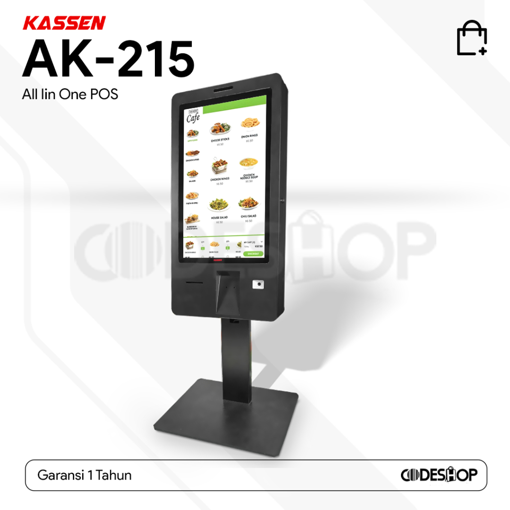Jual Kassen AK215 Mesin Kasir All in One POS System Kiosk AK-215 ...