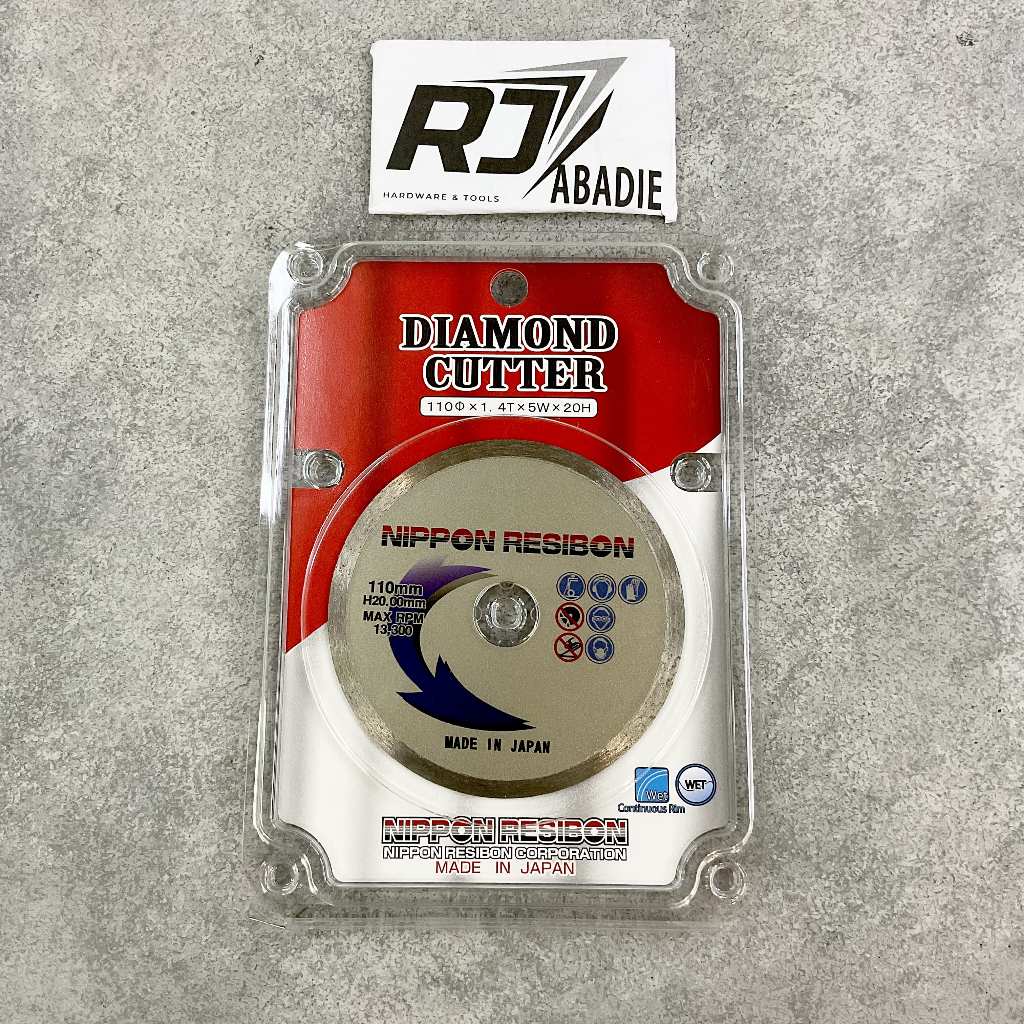 Jual [10PCS] Mata Gerinda Potong Keramik Diamond Wheel Nippon Resibon ...