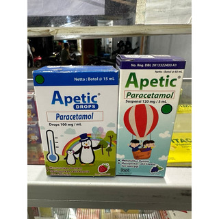 Jual APETIC DROP 60 ML / SIRUP 120 ML mengandung paracetamol micronized ...