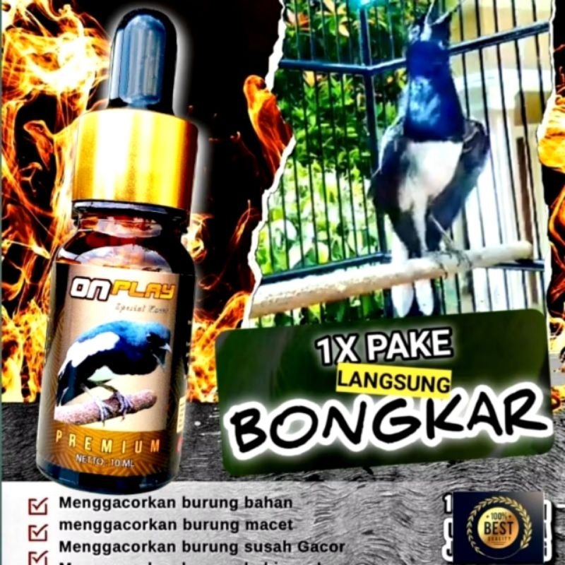 Jual ONPLAY PREMIUM RG,Vitamin spesial khusus kacer,gampang ON ngobra ...