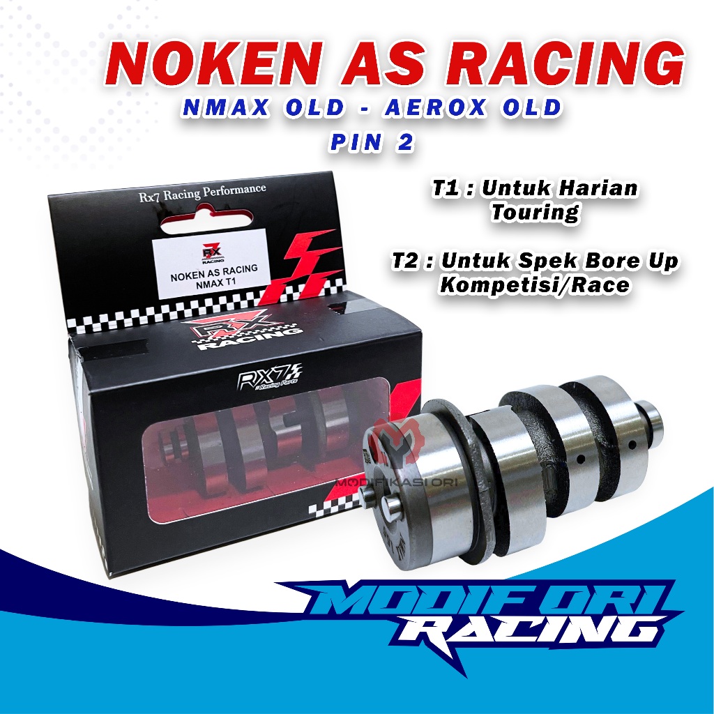 Jual Nmax Noken As Racing Aerox Nmax Aerox Pin 2 Noken As Rx7 Racing Seri T1 dan T2 | Shopee ...