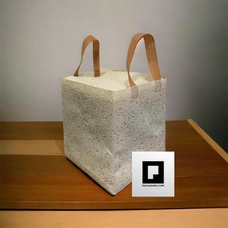 Jual Tas Kain Spunbound/Tas Hajatan/Tas kain Embos/Tas Berkat/12 pcs ...
