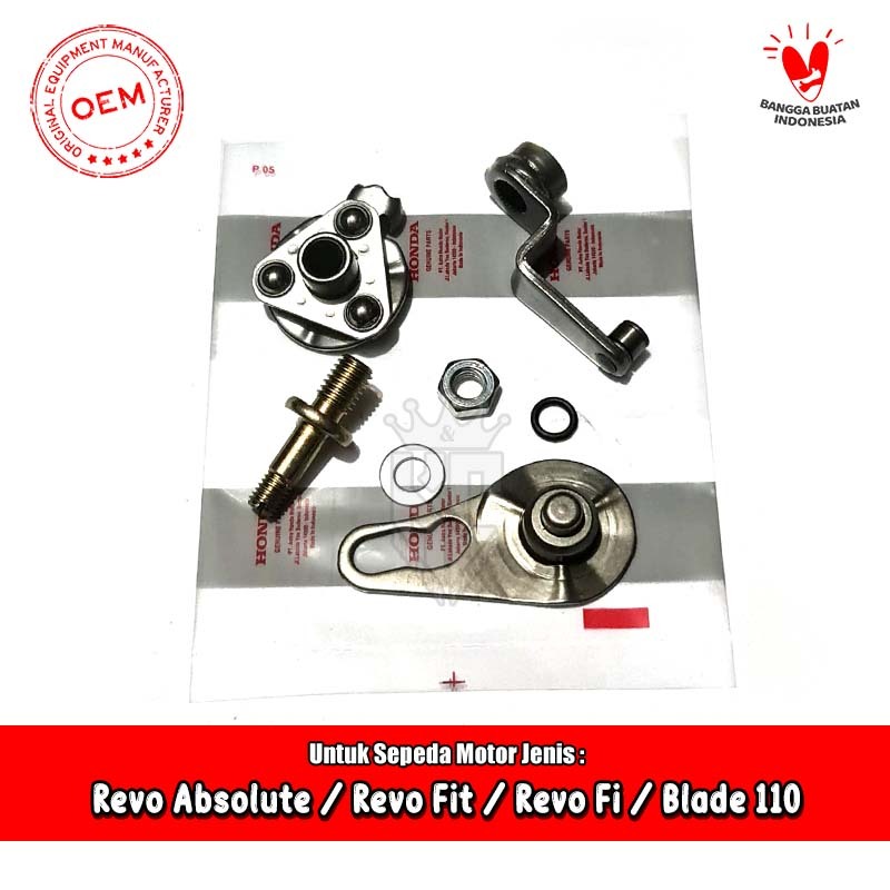 Jual Stut Setelan Otomatis Kopling Komplit Set Honda Revo Absolute Fit Karbu Fi Blade 110 KWW ...