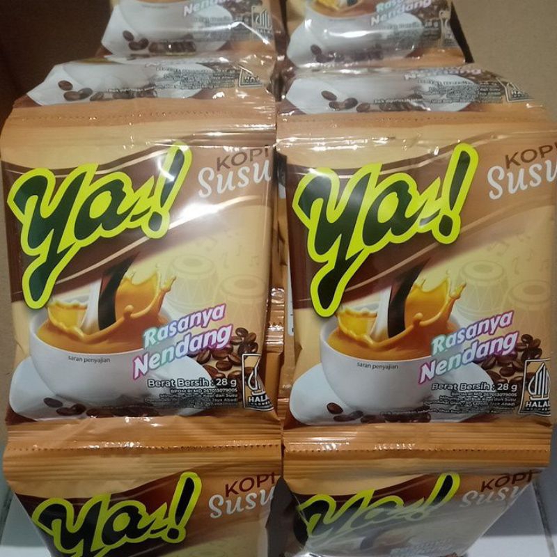 Jual kopi ya susu isi 10 sachet // ya! susu // kopi susu | Shopee Indonesia