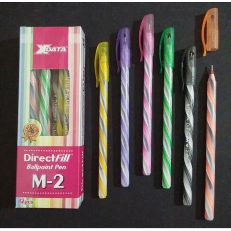 Jual pen/pulpen/bolpoin ulir/lilin M1/M2 XDATA | Shopee Indonesia