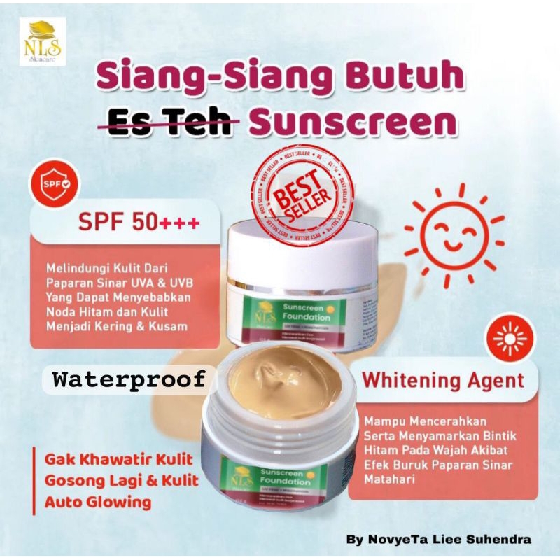 Jual Suncreen NLS SPF 50 by Novieta Lee Suhendra | Shopee Indonesia