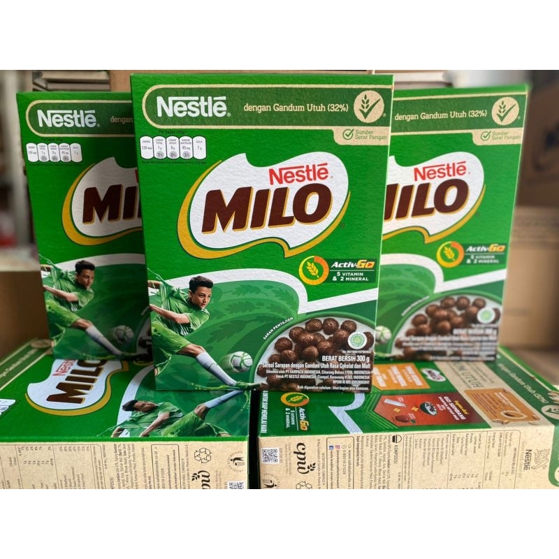Jual Milo Cereal 300g/Milo Sereal 300g/Milo Sereal balls 300g/Milo ...