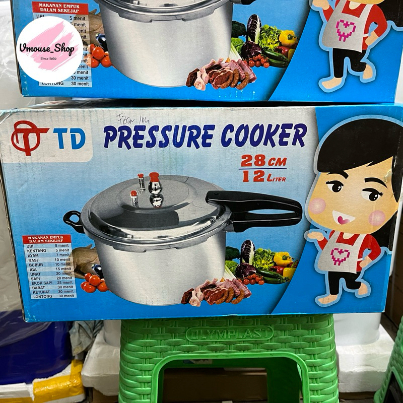 Jual PANCI PRESTO 12 LITER - PERESTO 12 LITER - PRESSURE PAN - PANCI ...