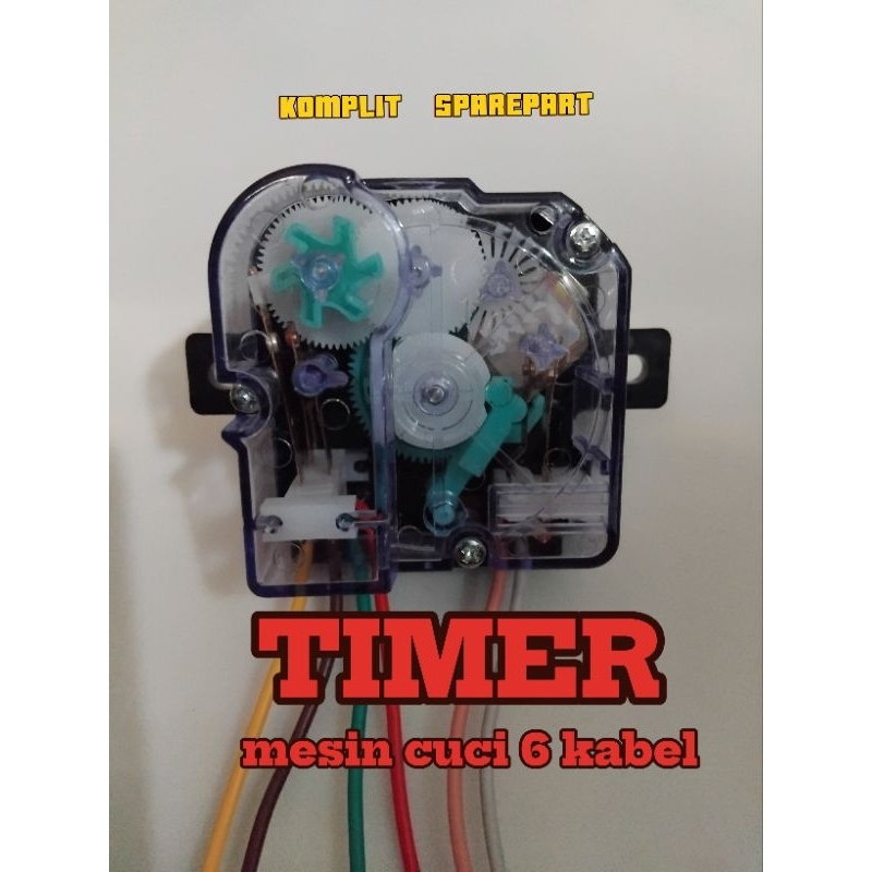 Jual TIMER MESIN CUCI 6 KABEL MULTI WASH | Shopee Indonesia
