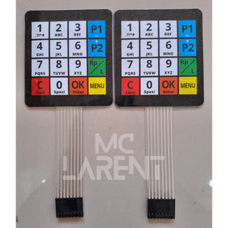 Jual Matrik Keypad 4x4 Tombol Pom Mini Kipet Standar Pertamini Digital ...