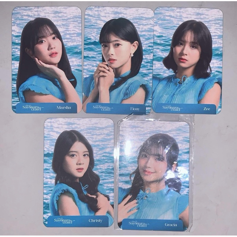 Jual PHOTOCARD OFFICIAL JKT48 SAYONARA CRAWL | Shopee Indonesia