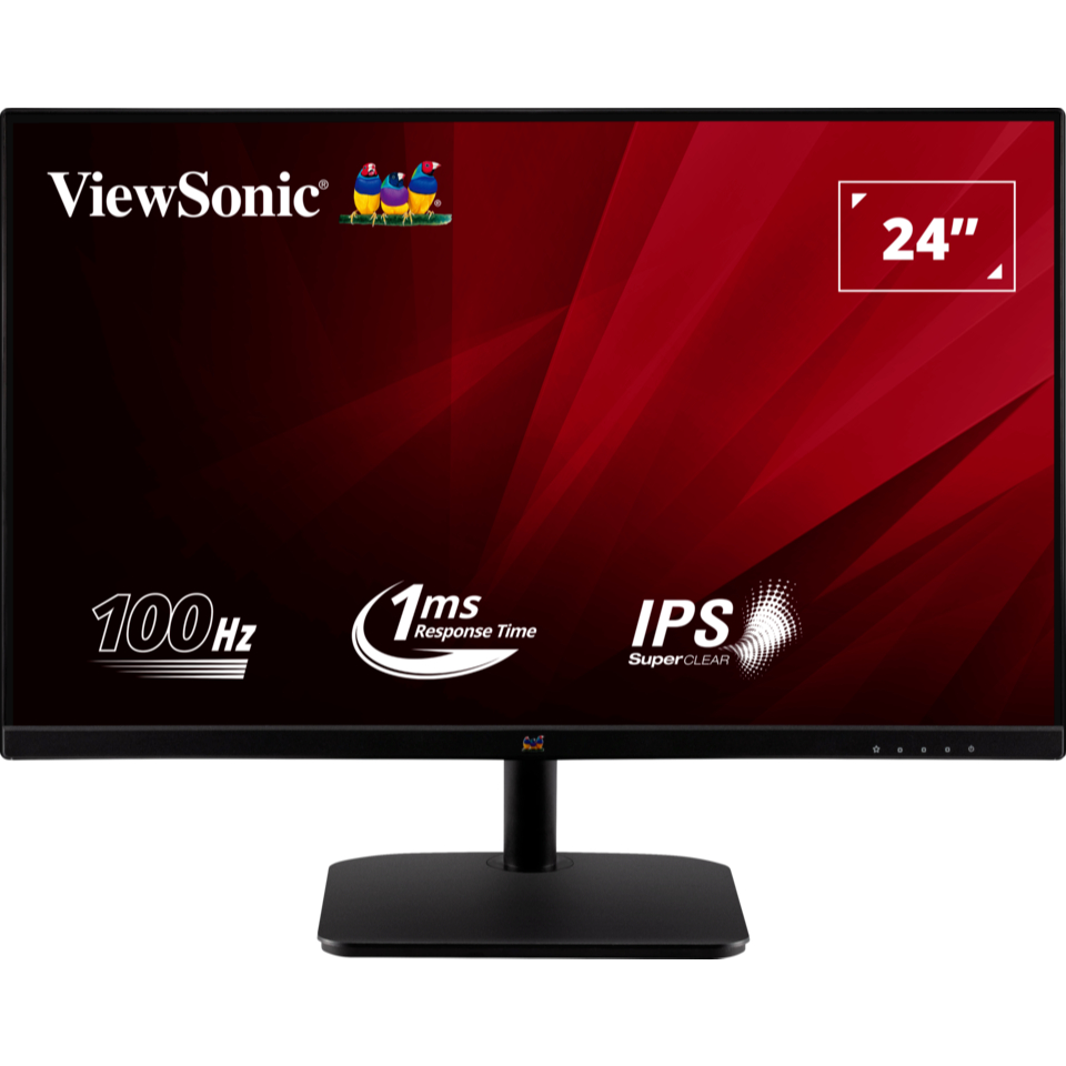 Jual MONITOR LED VIEWSONIC VA2432-MH 24 INCH IPS 100HZ FULL HD SPEAKER ...