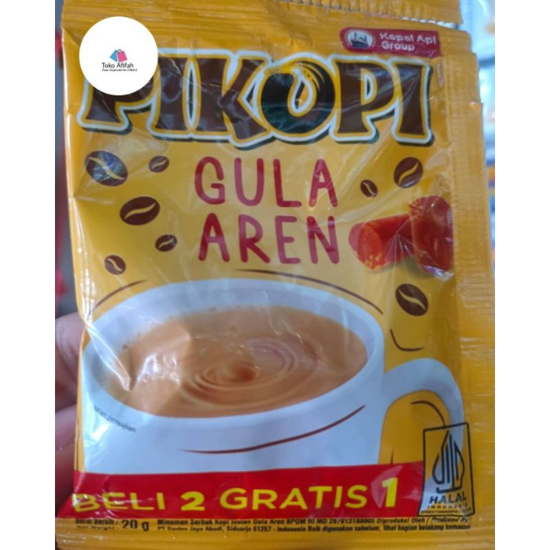 Jual Kopi Pikopi Gula Aren ( 15 sachet / renceng ) | Shopee Indonesia