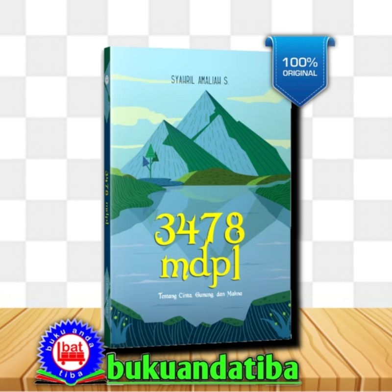 Jual BUKU 3478 MDPL : TENTANG CINTA, GUNUNG DAN MAKNA | Shopee Indonesia
