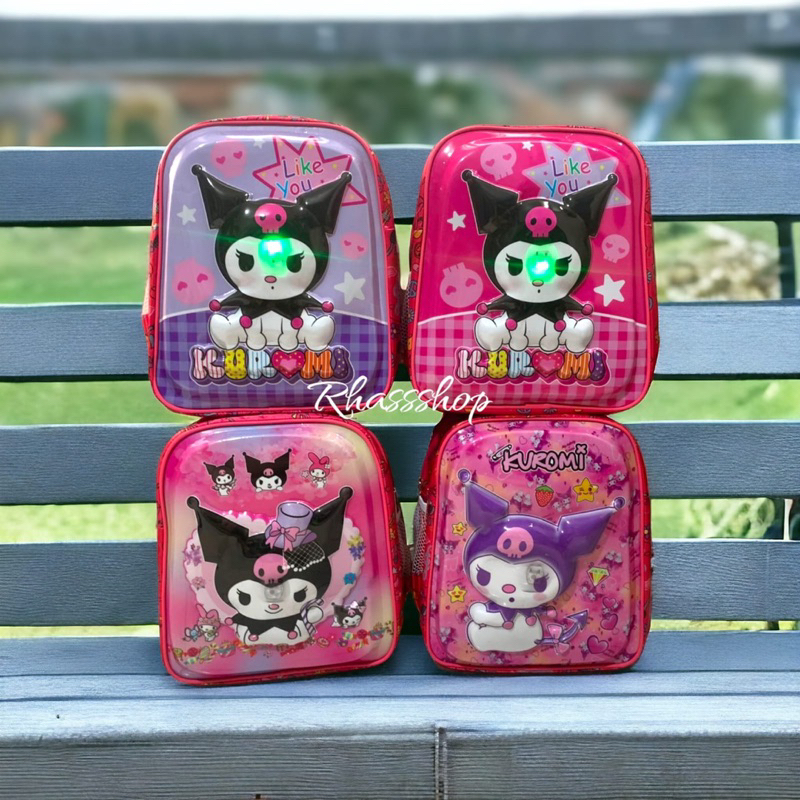 Jual Tas Ransel Sekolah Anak Tk Motif Timbul Kuromi Cinamoroll Mixue Astronot Dinosaurus ...