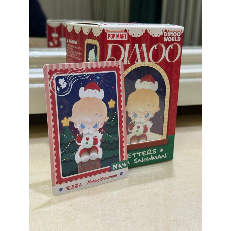 Jual Pop Mart dimoo - Making Snowman | Shopee Indonesia