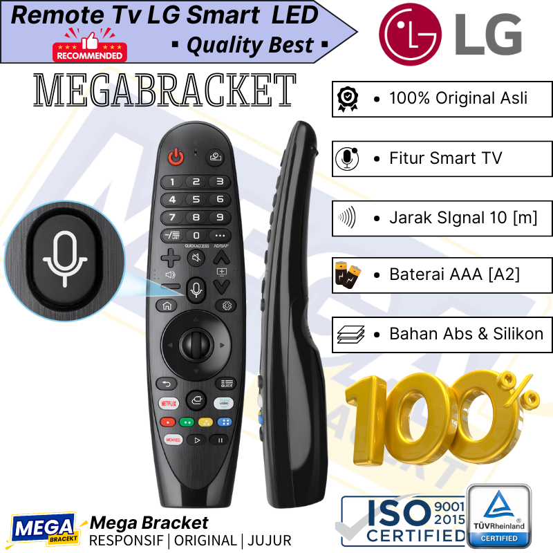 Jual Remote Remote LG Smart TV Magic Remote TV LG Smart Cursor Netflix ...
