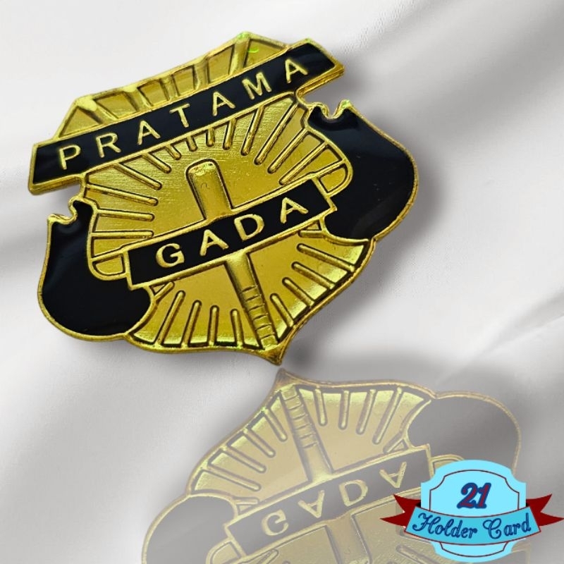 Jual Pin Gada Pratama Satpam Security Bahan Logam Plat | Shopee Indonesia