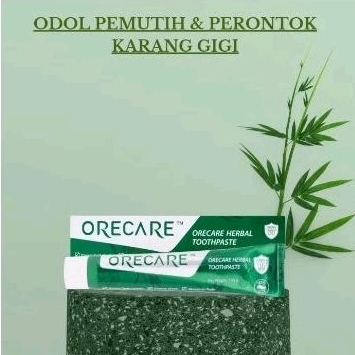 Jual ORECARE Herbal Tooth Paste 135 gram Pasta gigi ini mengandung ...