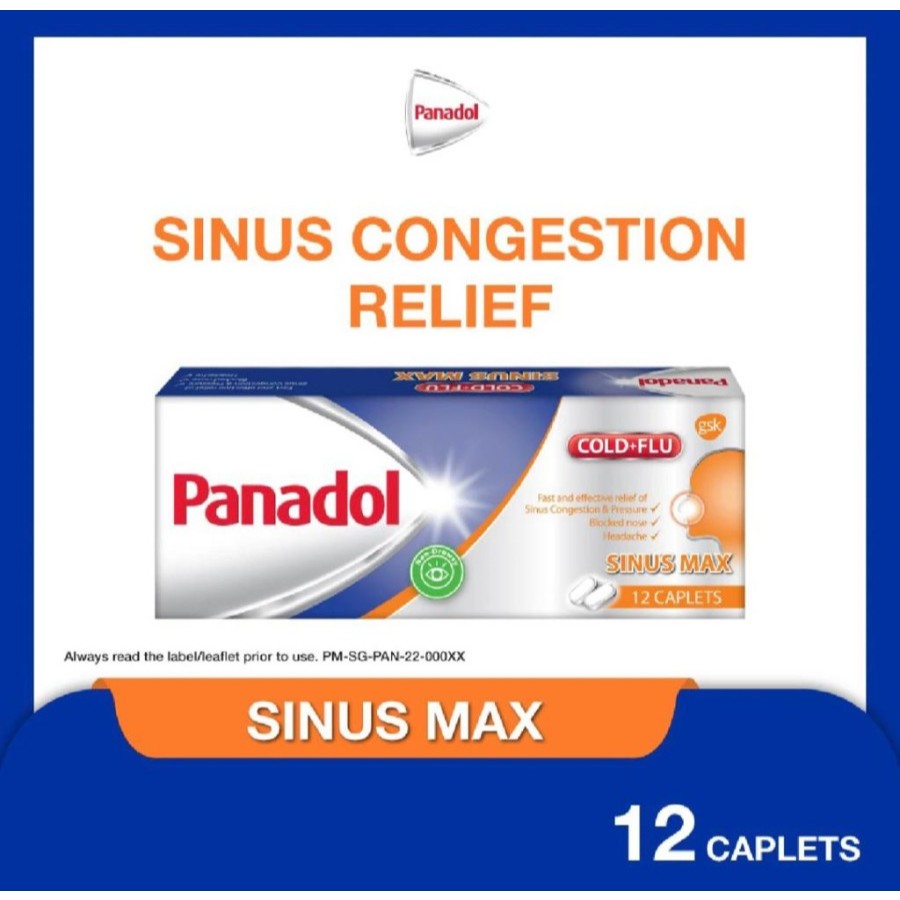 Jual Panadol Sinus Max Cold + Flu / Obat Flu / Sinus / Demam / Pilek ...