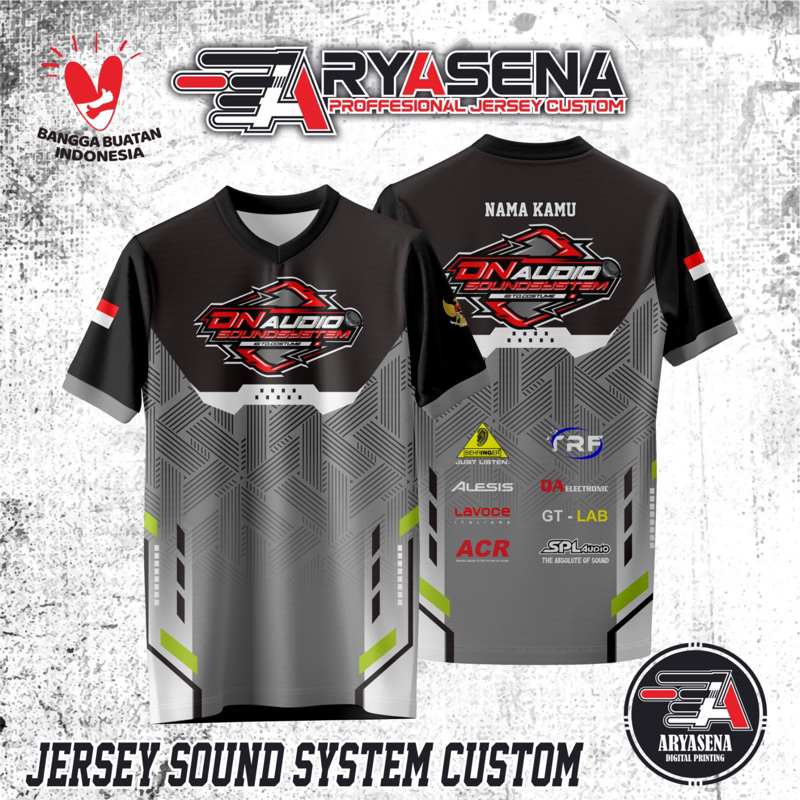 Jual Jersey sound sistem custom | Shopee Indonesia