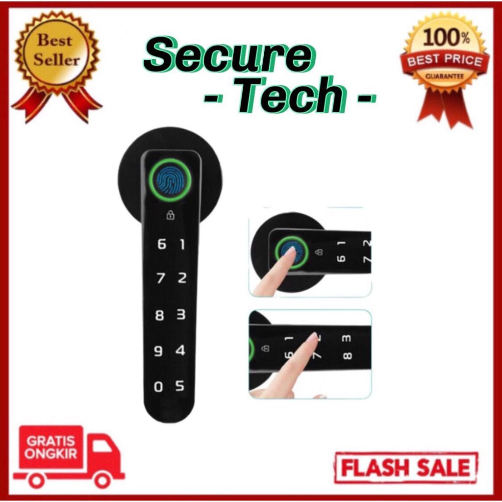 Jual INTELLIGENT FINGERPRINT LOCK | Shopee Indonesia