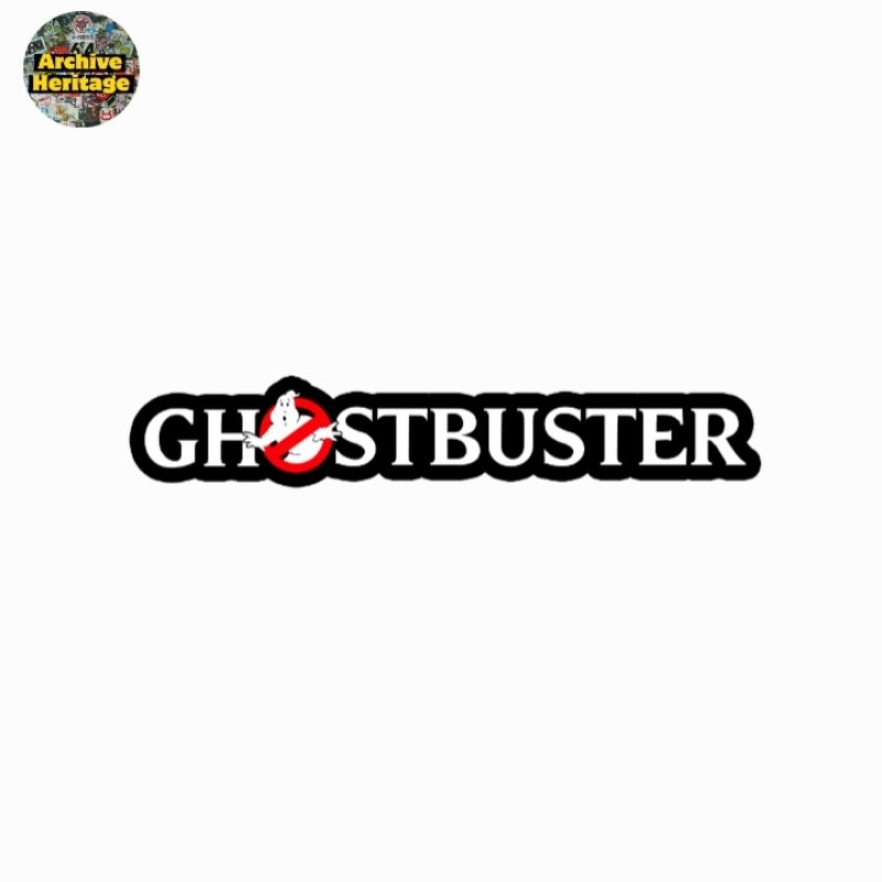 Jual sticker Ghostbuster logo film movie cartoon stiker | Shopee Indonesia