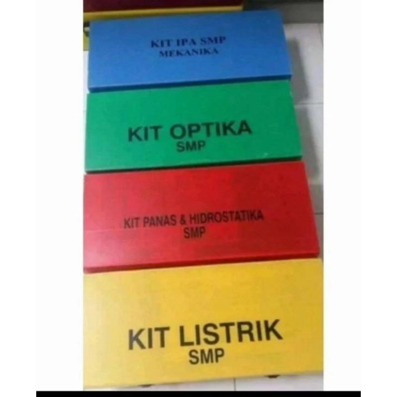 Jual KIT FISIKA SMP TERLENGKAP 4 Box /Kit listrik dan magnet SMP / Kit ...