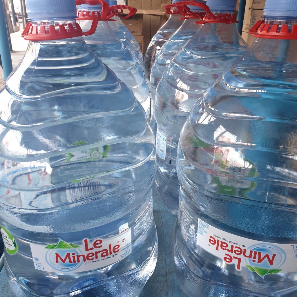 Jual LE MINERALE GALON 15 LITER / LEMINERALE GALON 15LITER / LE ...