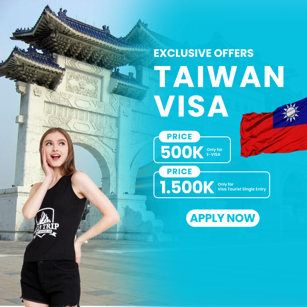 Jual Apply Visa Taiwan Mudah dan Cepat 2024 | Shopee Indonesia