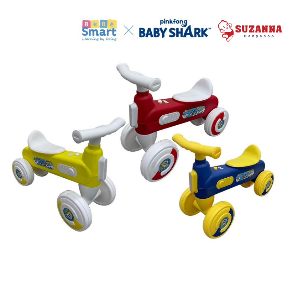 Jual Bebe Smart Balance Bike Baby Shark Tipe A | Shopee Indonesia