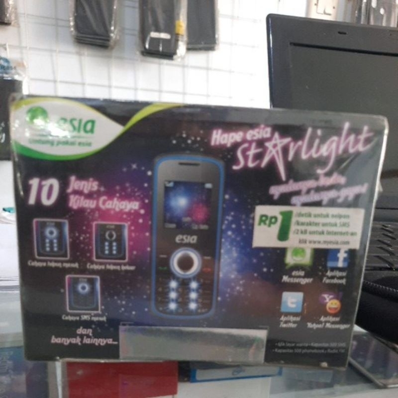 Jual Hp esia starlight, new & segel.. | Shopee Indonesia