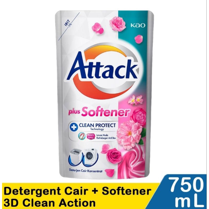 Jual Attack Plus Softener 750ml | Shopee Indonesia