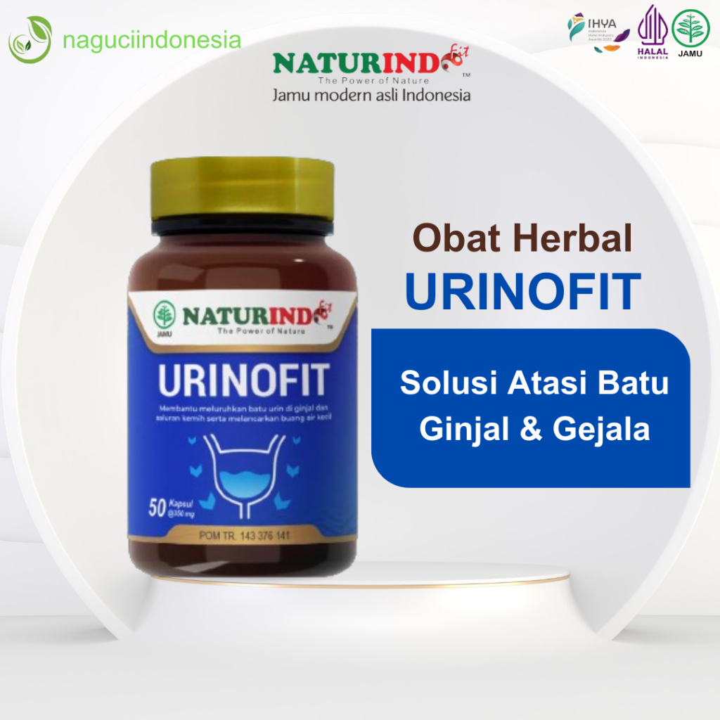 Jual Obat Batu Ginjal Penghancur dan Mengeluarkan Kencing Batu Herbal Urinofit Naturindo ...