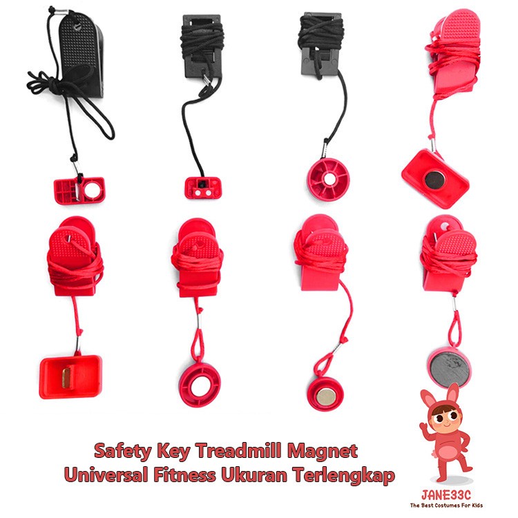 Jual Safety Key Treadmill Magnet Universal Fitness Model Terlengkap ...