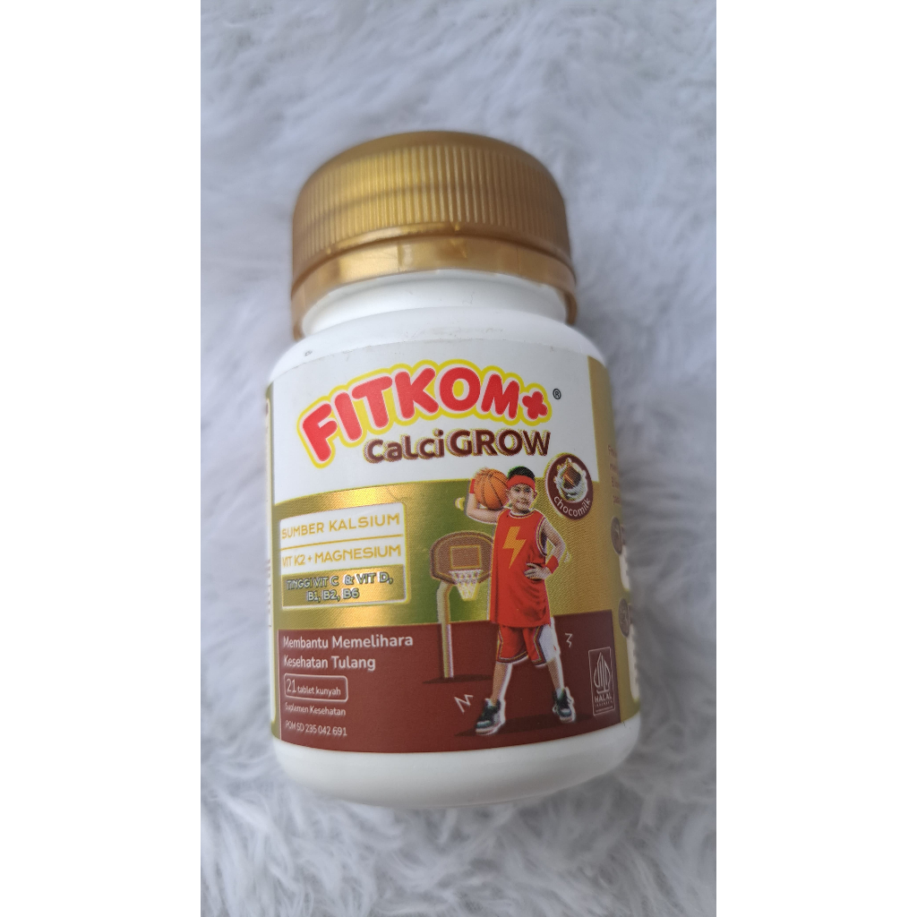 Jual Fitkom CalciGROW - 21 tablet hisap | Shopee Indonesia