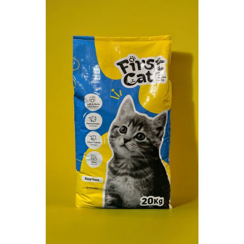 Jual GOJEK / GRAB Makanan Kucing Kering Murah Dry Food - First Cat Tuna ...