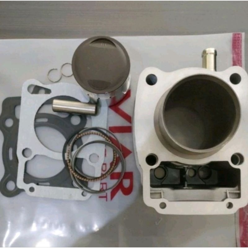 Jual Cylinder Blok , piston set Viar Karya 150cc water Coolant ...