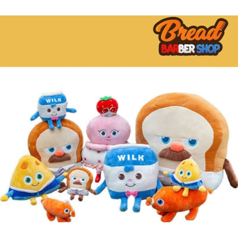 Jual BONEKA MR BREAD BARBERSHOP ORIGINAL | Shopee Indonesia