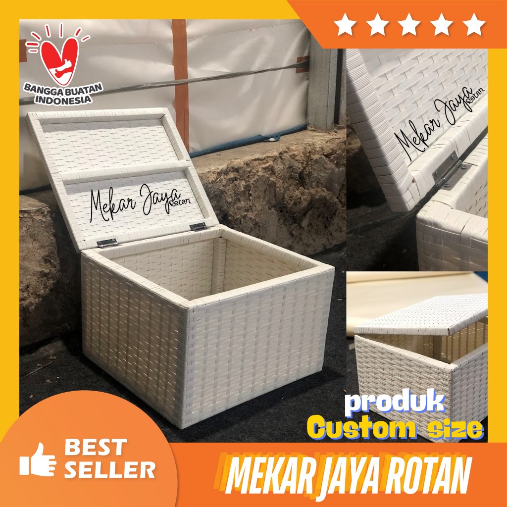 Jual Mekar Jaya Rotan produk custum box /laci rotan rotan sintetis ...