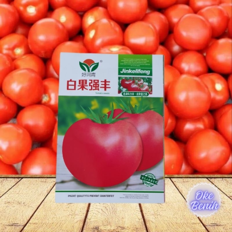 Jual KEMASAN ORIGINAL -+ 200 BUTIR BENIH TOMAT MERAH UKURAN BESAR ...