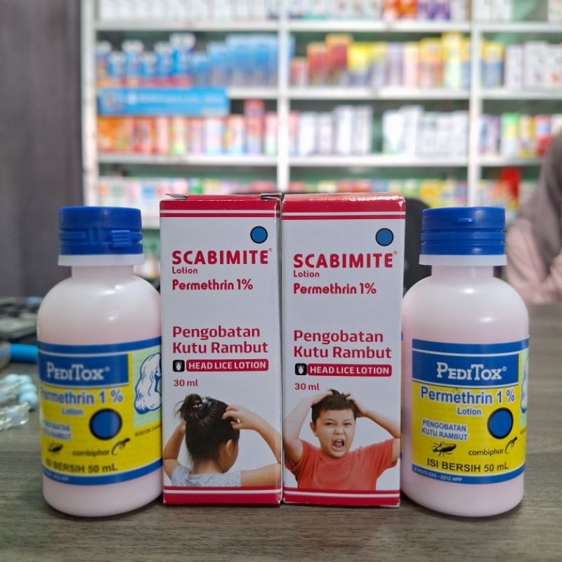 Jual PEDITOX & SCABIMITE LOTION (Obat Pembasmi Kutu Rambut) | Shopee ...