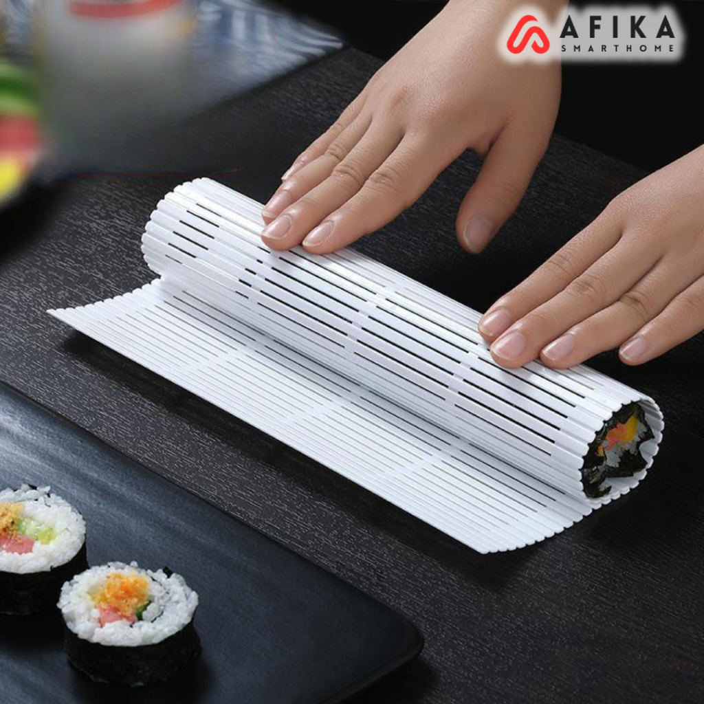 Jual Alat Bantu Penggulung Sushi Roll Maker Plastik PE 22x20.5x0.1cm ...