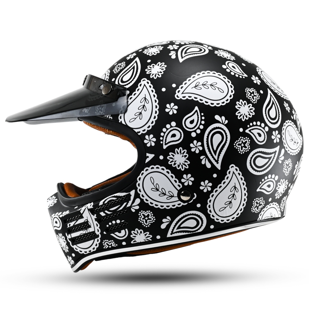 Jual Jitsu Helm Full Face Cakil Solid SNI | Shopee Indonesia