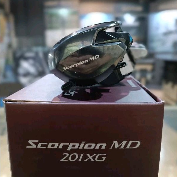 Jual Reel bc shimano Scorpion MD 201XG | Shopee Indonesia