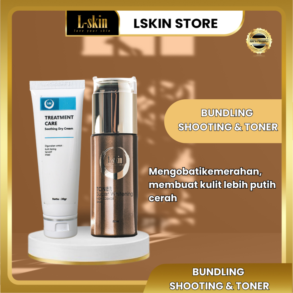 Jual L-SKIN Paket Bundling Lskin Shooting and Booster Whitening ...