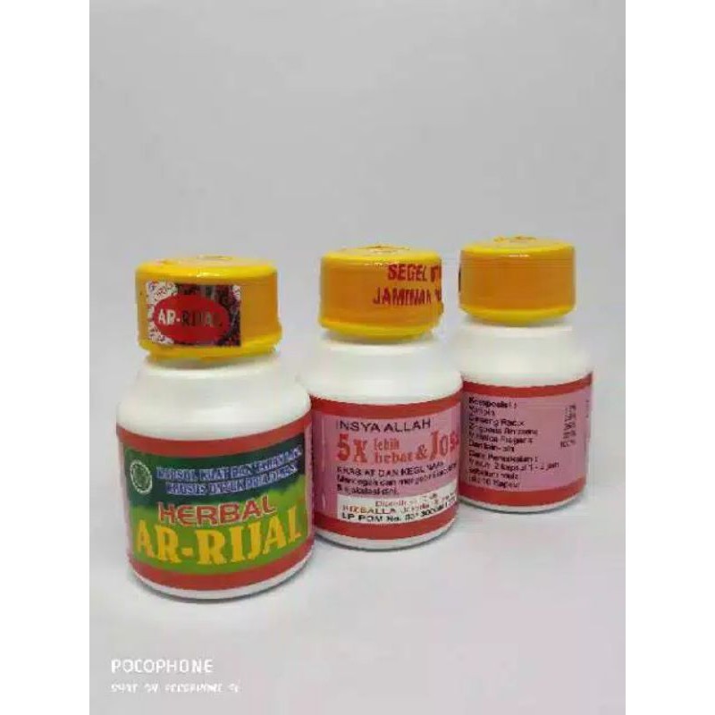 Jual Kapsul ar-rijal BPOM original | Shopee Indonesia