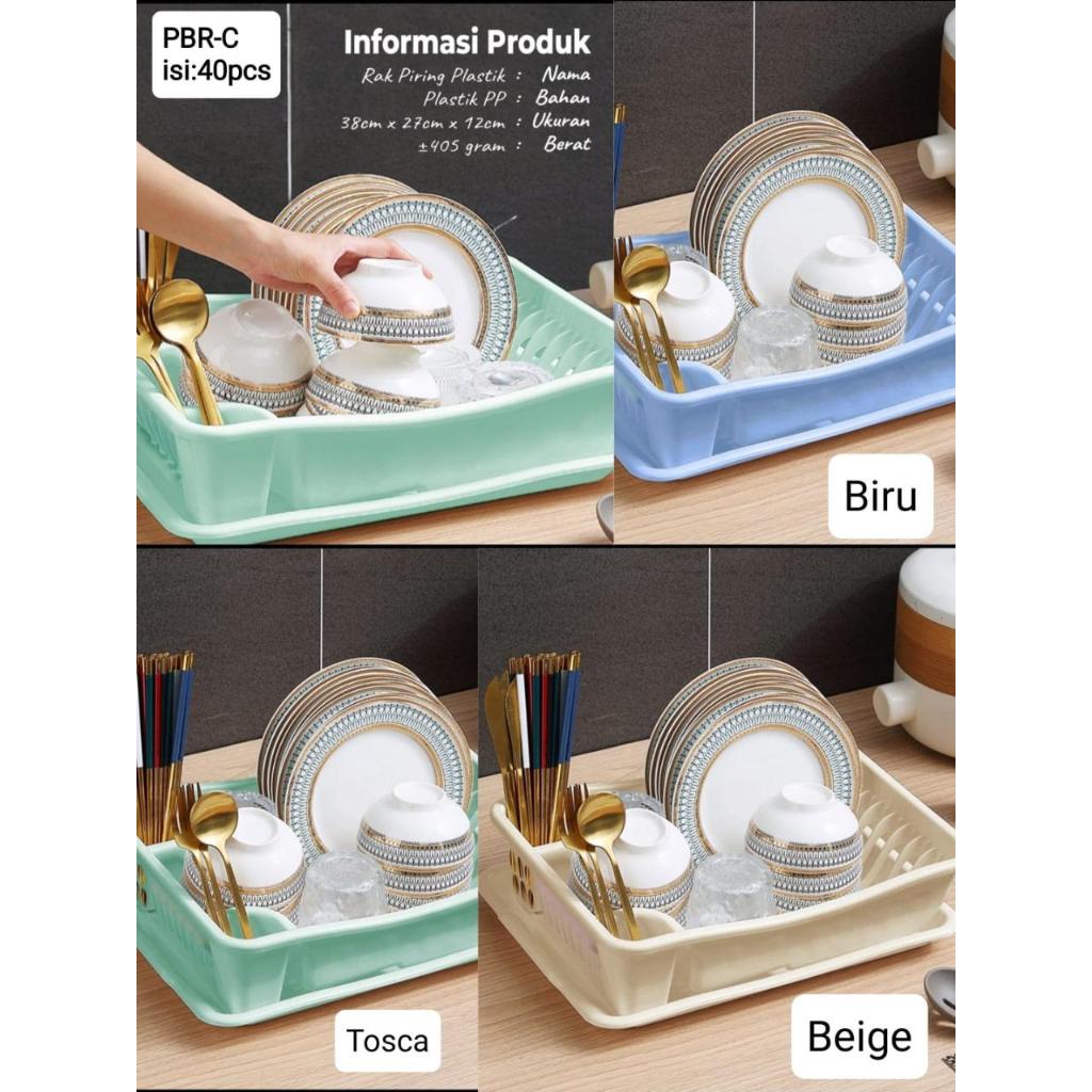 Jual Rak Piring Plastic / Rak Piring Kecil / Rak Piring Wastafel ...